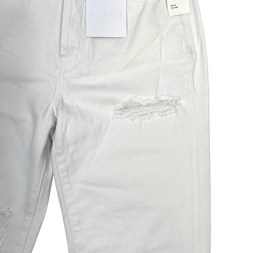Anthropologie | Jeans | Pistola Cassie Super High Rise Straight Jeans ...